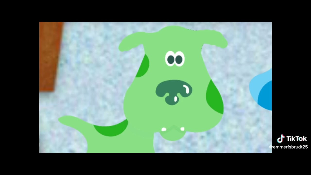 Blue's clues tickle blue sneeze Steve the Nose Tissue box - YouTube