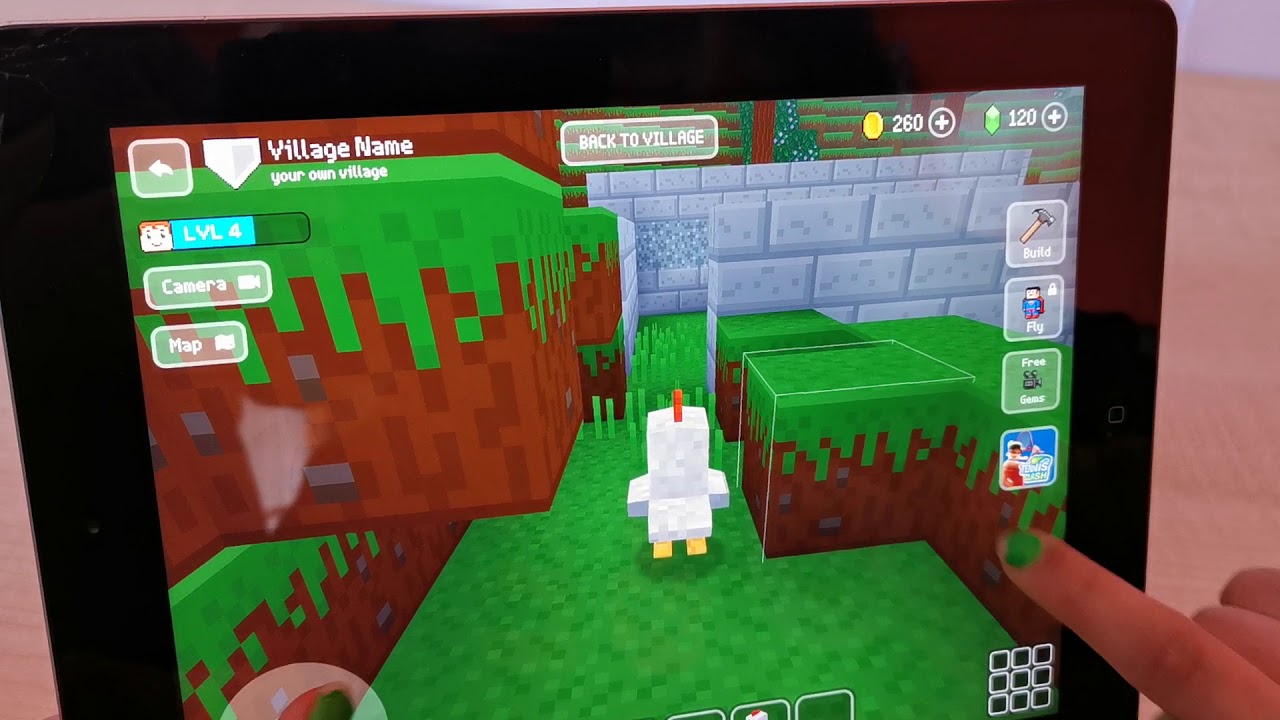 Block craft trapping chicken - YouTube