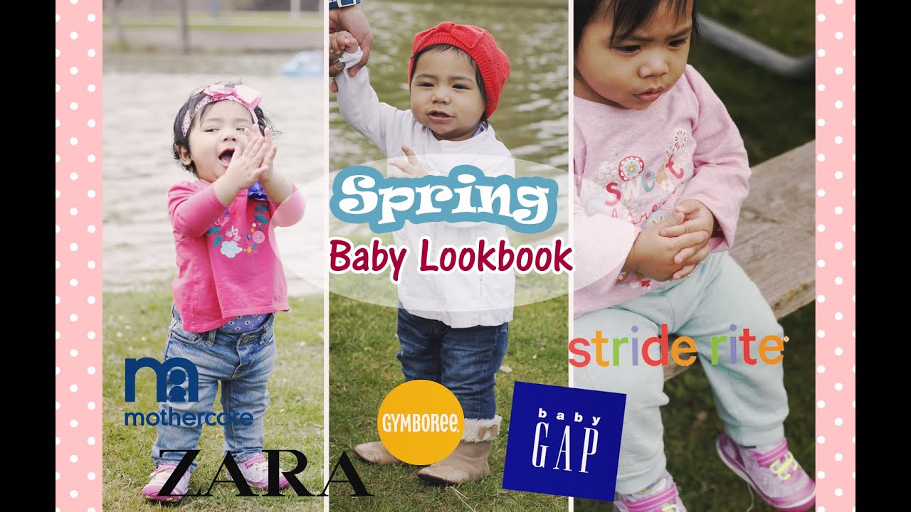 Baby spring lookbook - YouTube