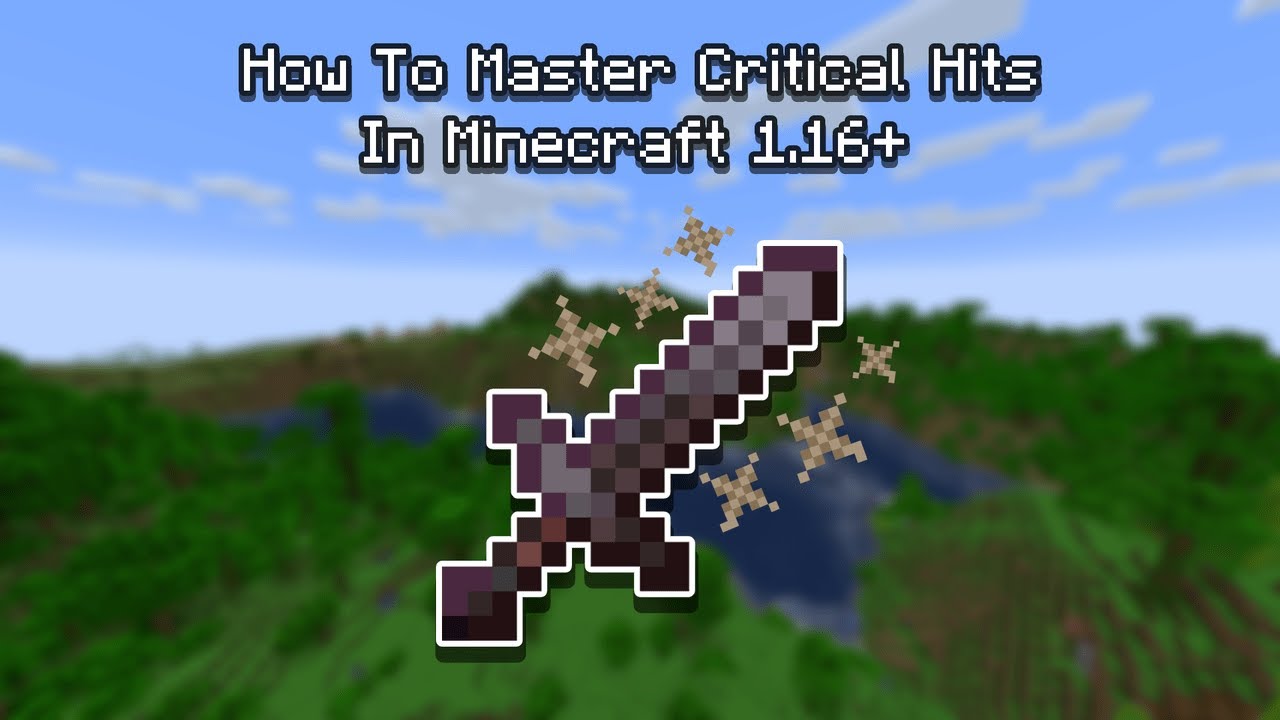 How To Master Critical Hits | Minecraft 1.16+ - YouTube