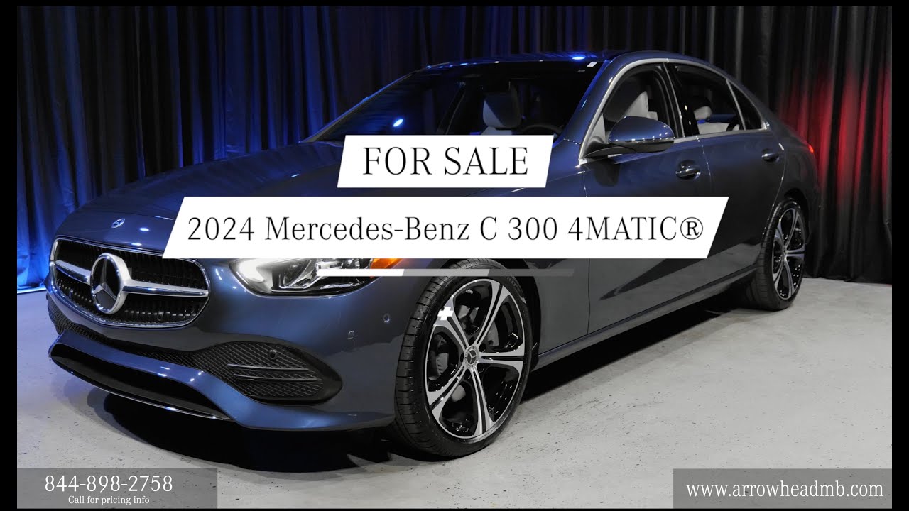 New 2024 Mercedes-Benz C-Class C 300 4MATIC® Sedan MB of Scottsdale AZ ...