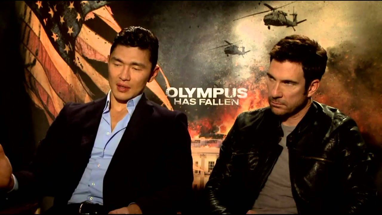 Olympus Has Fallen Interview - Dylan McDermott & Rick Yune - YouTube