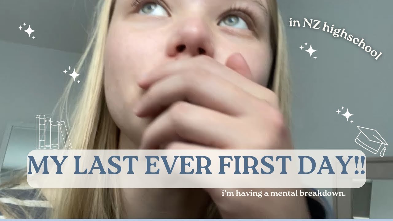 my LAST EVER first day | spend the day with me - YouTube