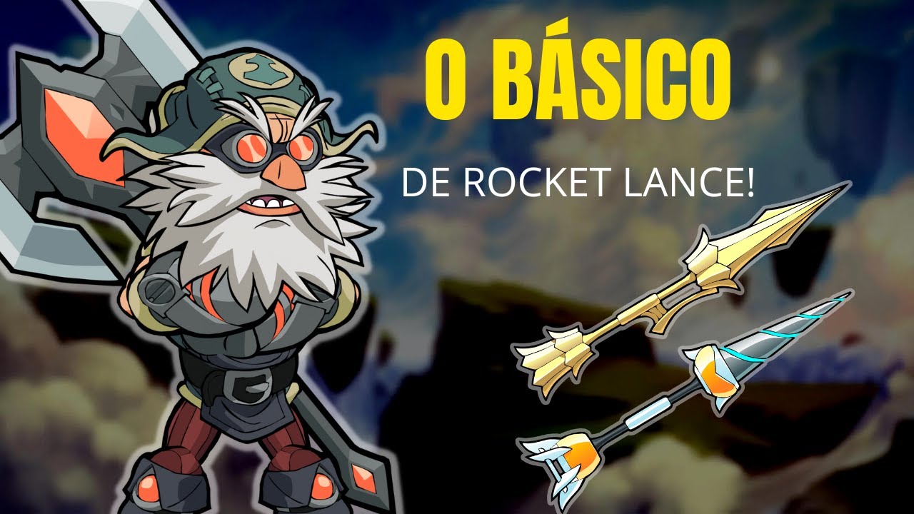 Tutorial Básico De ROCKET LANCE!! | BRAWLHALLA TUTORIAL - YouTube