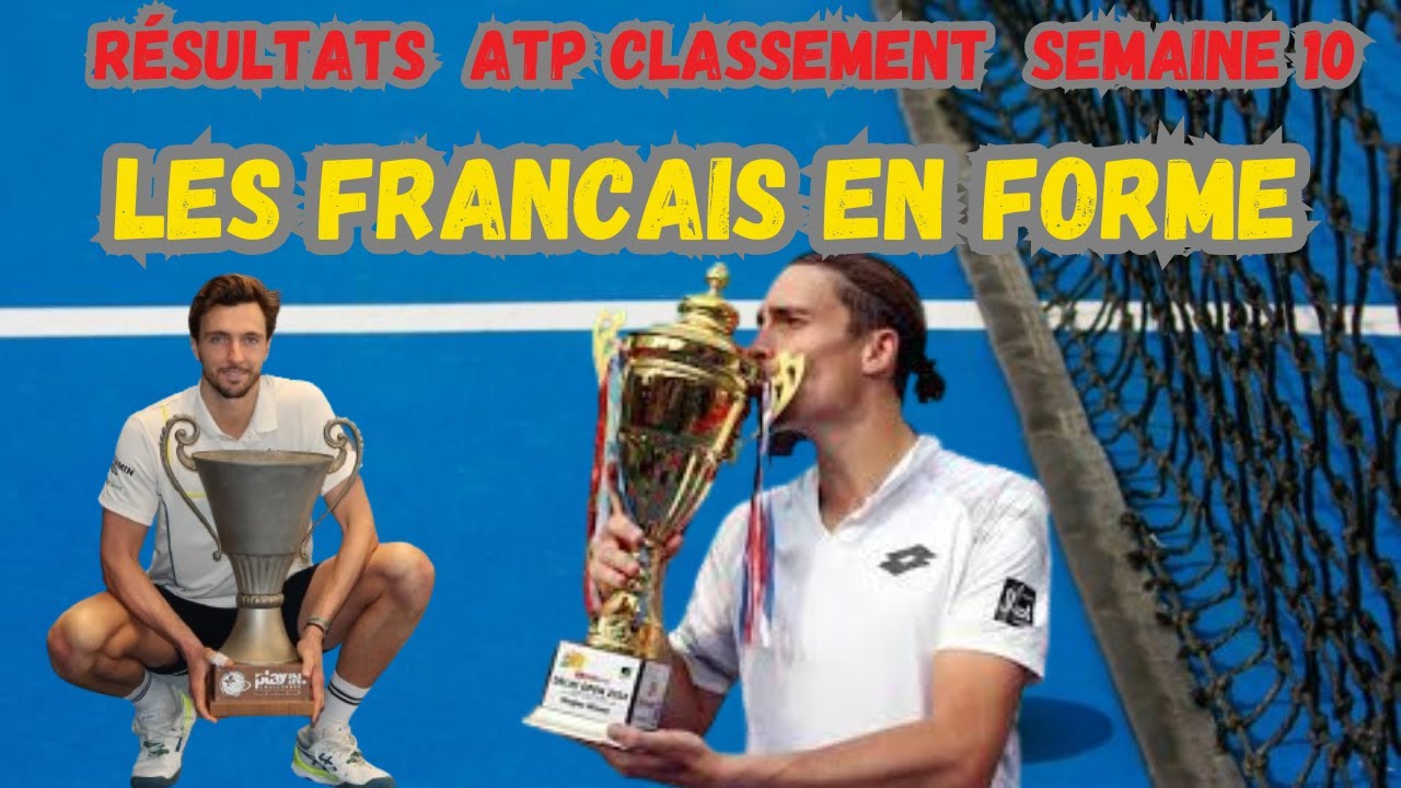 SEMAINE 10 #ATP LES FRANCAIS EN FORME - YouTube