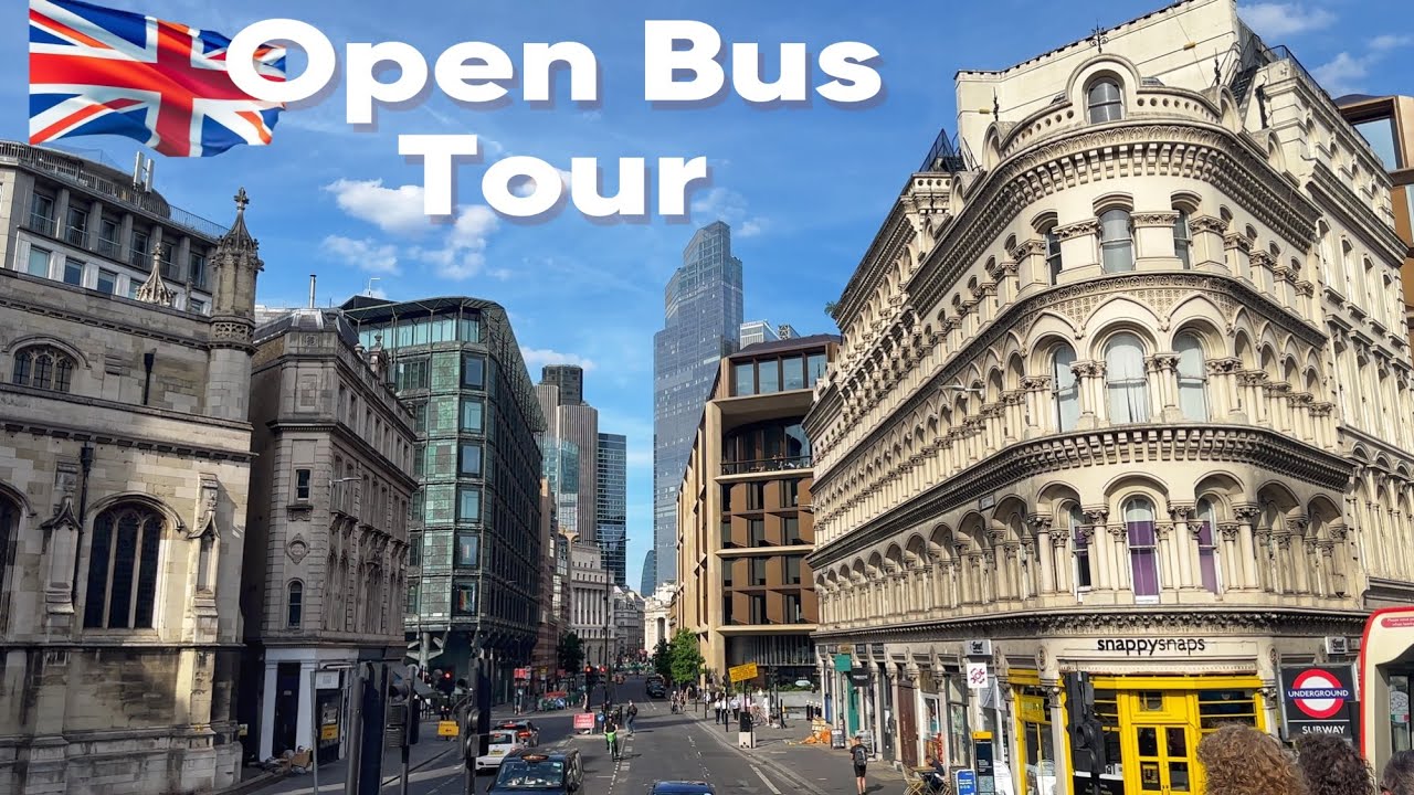 London Open Bus Summer Ride TOUR - YouTube