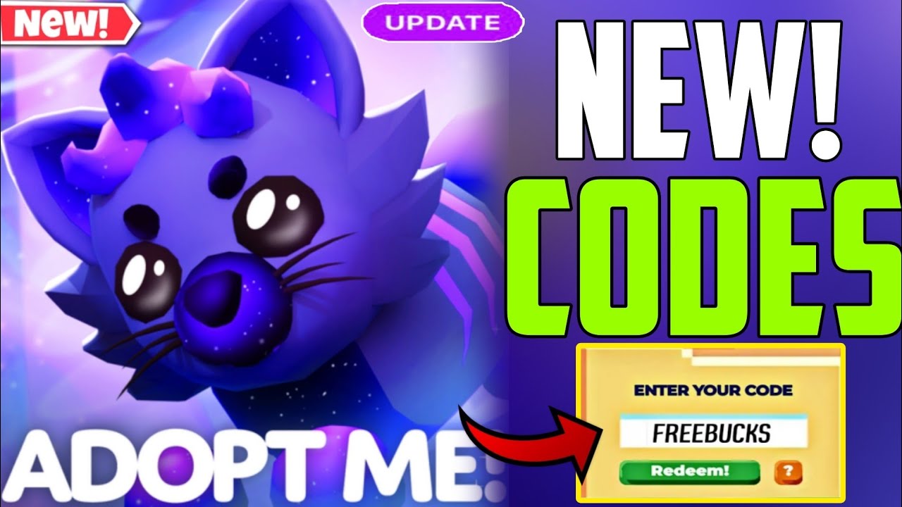 UPDATE ⚠️ADOPT ME ROBLOX CODES 2024 - ADOPT ME CODES - CODES FOR ADOPT ...