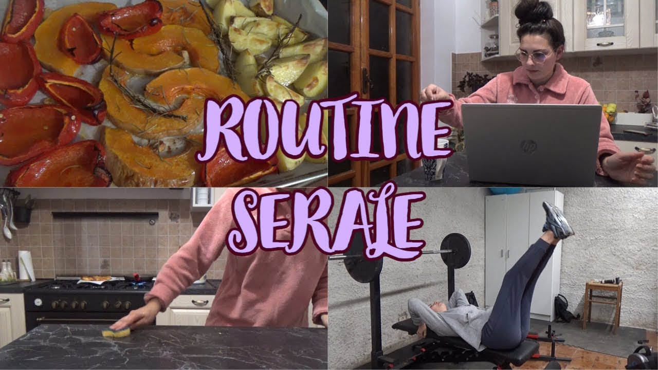 LA MIA NIGHT ROUTINE - allenamento, cucina e lavoro - YouTube