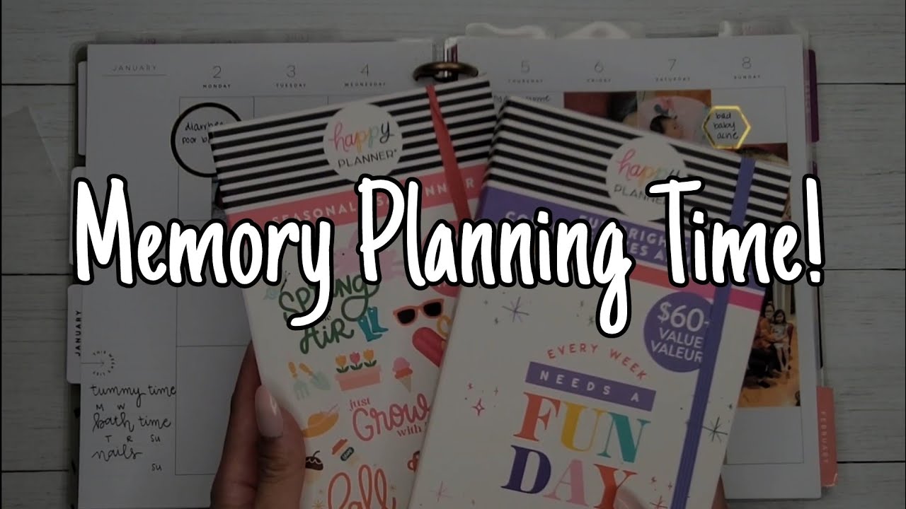 How I Memory Plan | Trying to Catch Up on Memory Book Pages | Happy ...