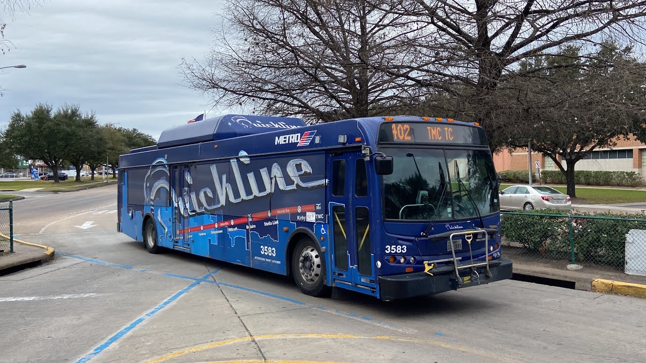 Houston METRO bus compilation, Vol. 3 around Bellaire Transit Center ...