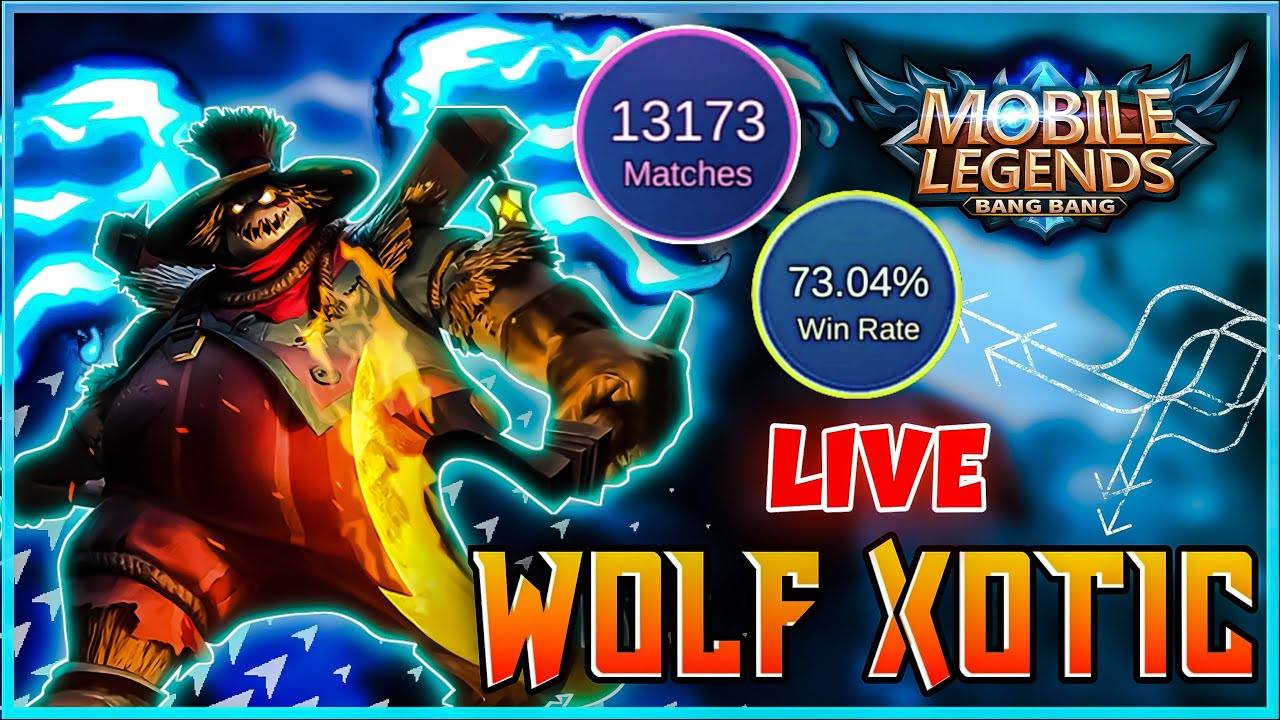 🔴ML RANK GRIND 🔥 | WOLF XOTIC LIVE | MLBB - YouTube