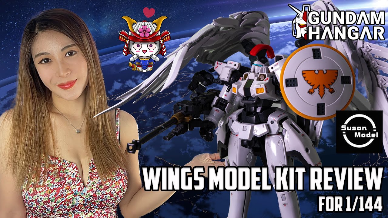 Cyn Workshop | Susan Model 1/144 Wing Kit for RG/HG/Mecha Musume[White ...