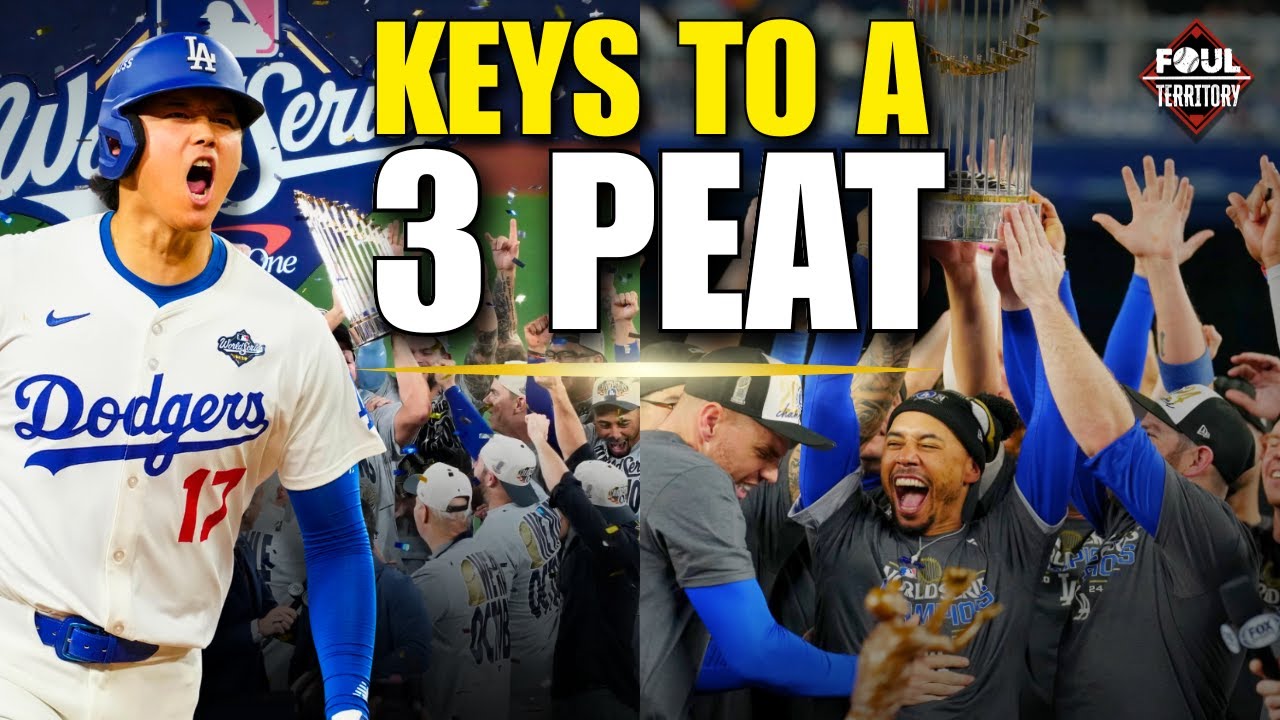 Breaking Down the Dodgers 3-Peat Chances & Their Offseason Needs - YouTube