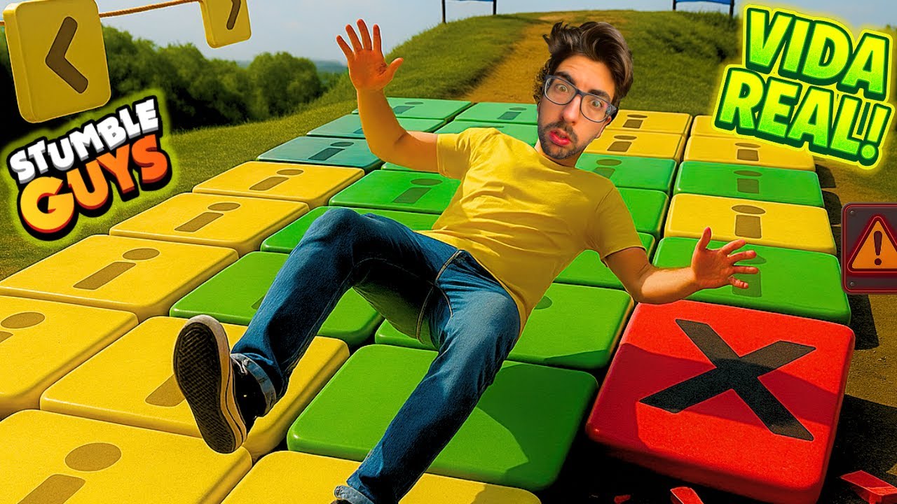 Así Sería Stumble Guys en la VIDA REAL 🔥 - YouTube