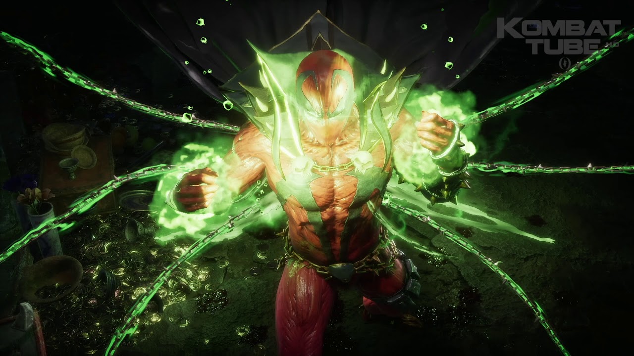 MK 11 Spawn "Rest In Pieces" Fatality - YouTube