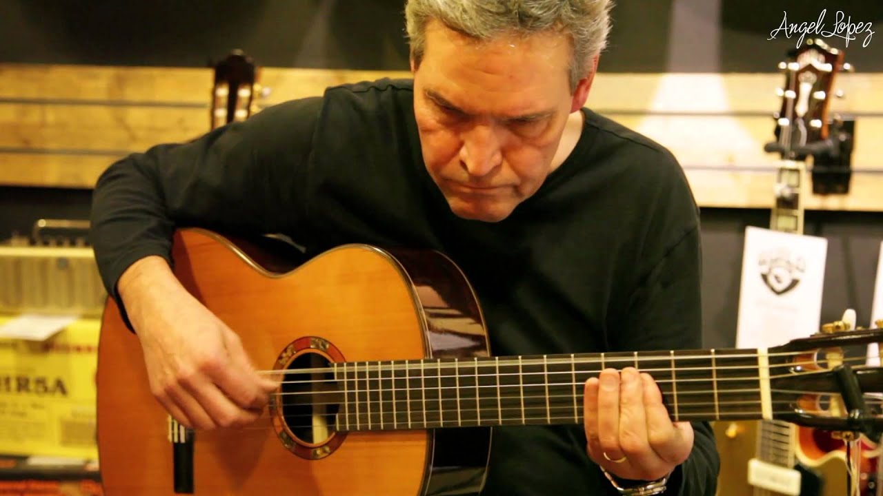 Angel Lopez Eresma Guitars Launch Evening - YouTube