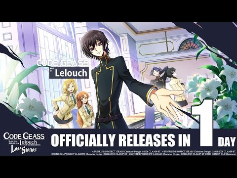 CODE GEASS: Lost Stories Gameplay! Game Launch!!! - YouTube