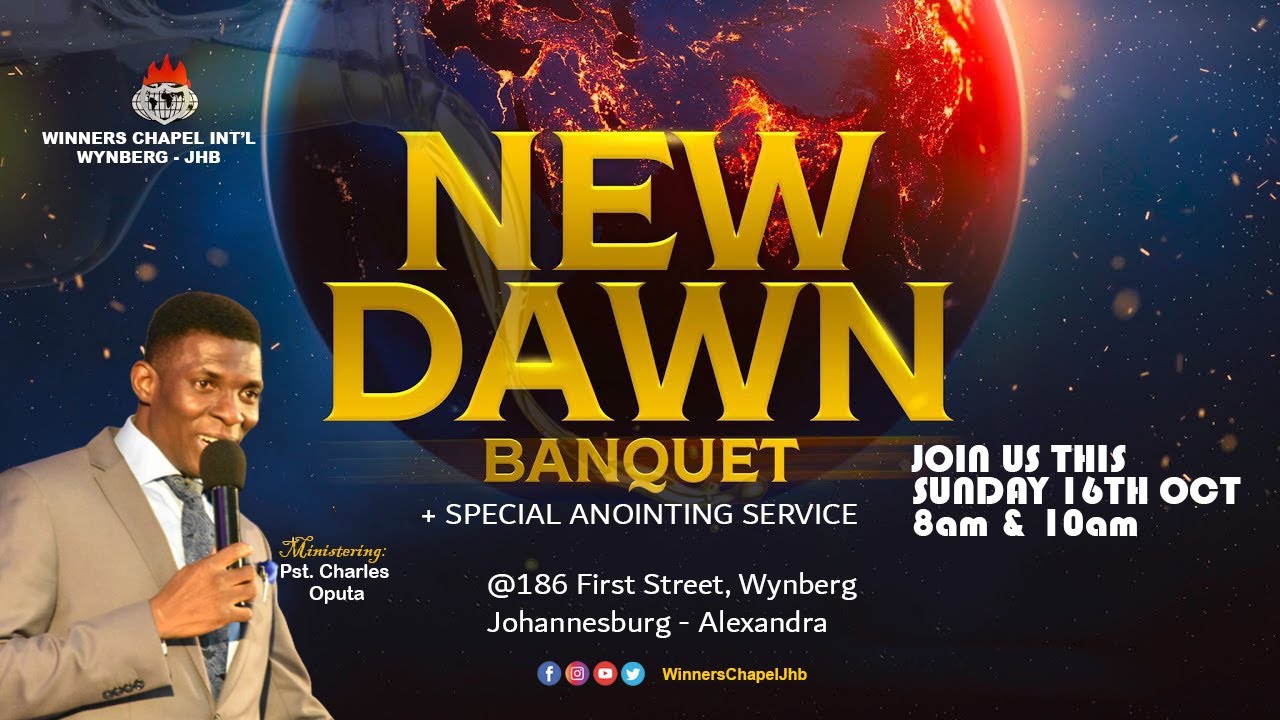 NEW DAWN BANQUET SERVICE | 16 OCTOBER 2022 - YouTube