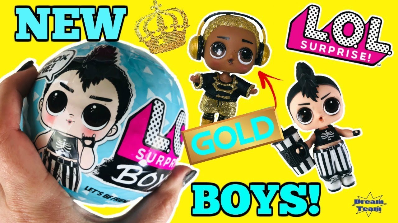 NEW LOL Surprise Boys Series! GOLD BALL FOUND! FIRST LOOK! Big Brother ...