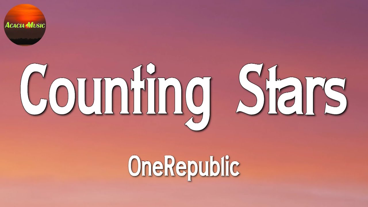 OneRepublic - Counting Stars (Lyrics) - YouTube