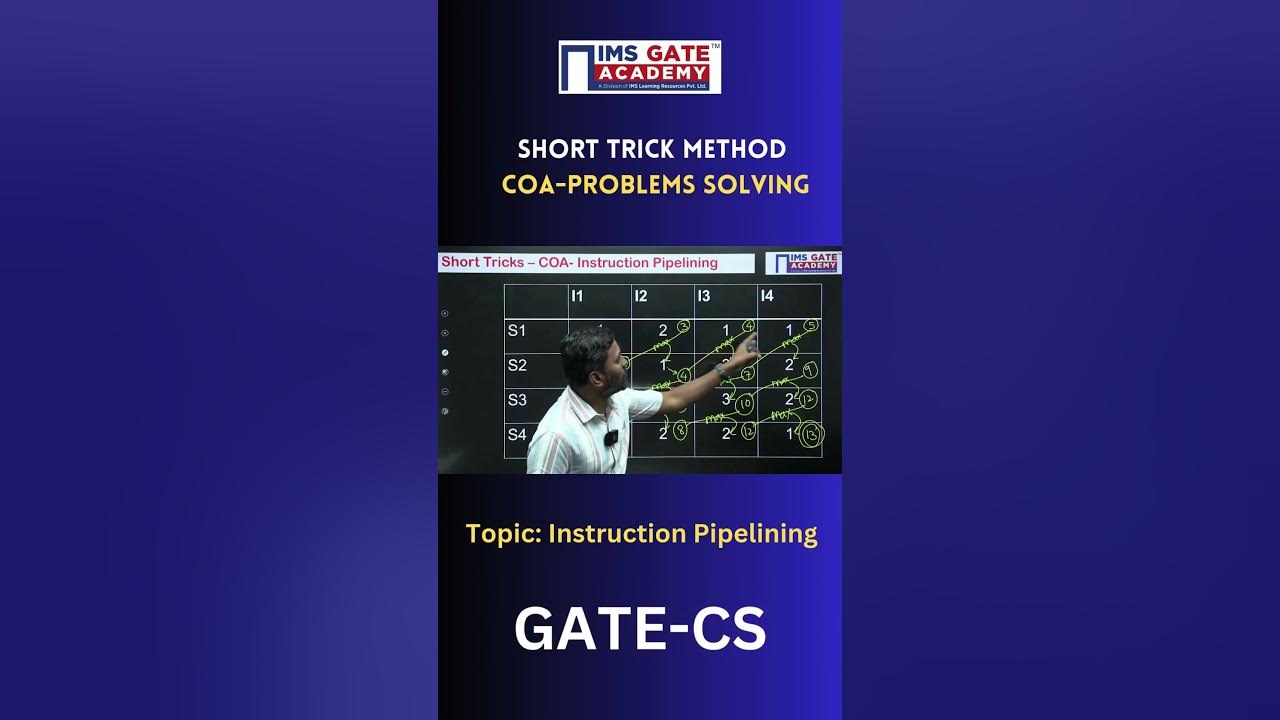 Problems Solving on Instruction Pipelining-COA | Short Trick Method | Ravi Bogdula Sir - YouTube