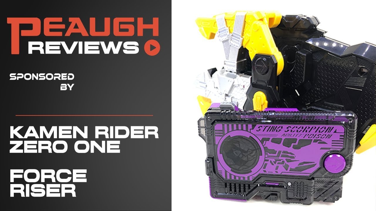 Video Review: Kamen Rider Zero One - FORCE RISER - YouTube