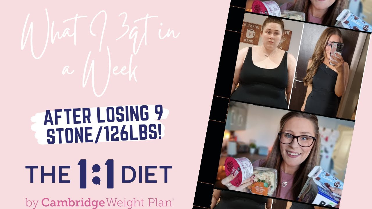What I Eat In A Week After Losing Over 9 STONE In a Year!! - YouTube