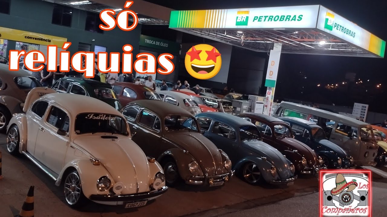FLUXO No POSTO, só relíquias aircooled e clacicos 🤩 (Cesar da19) - YouTube