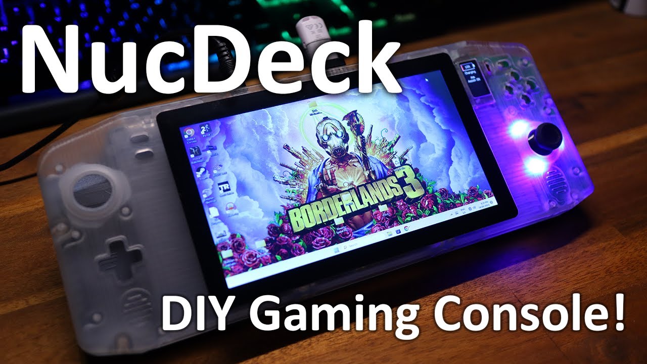 NucDeck - The DIY windows gaming handheld - Episode Three - Connecting ...