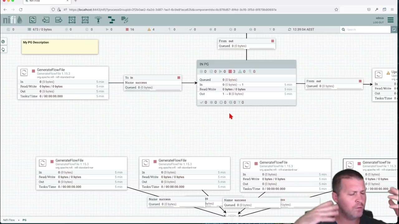 Chapter 3 - Part 4 - Apache NiFi User Interface Walk through. - YouTube