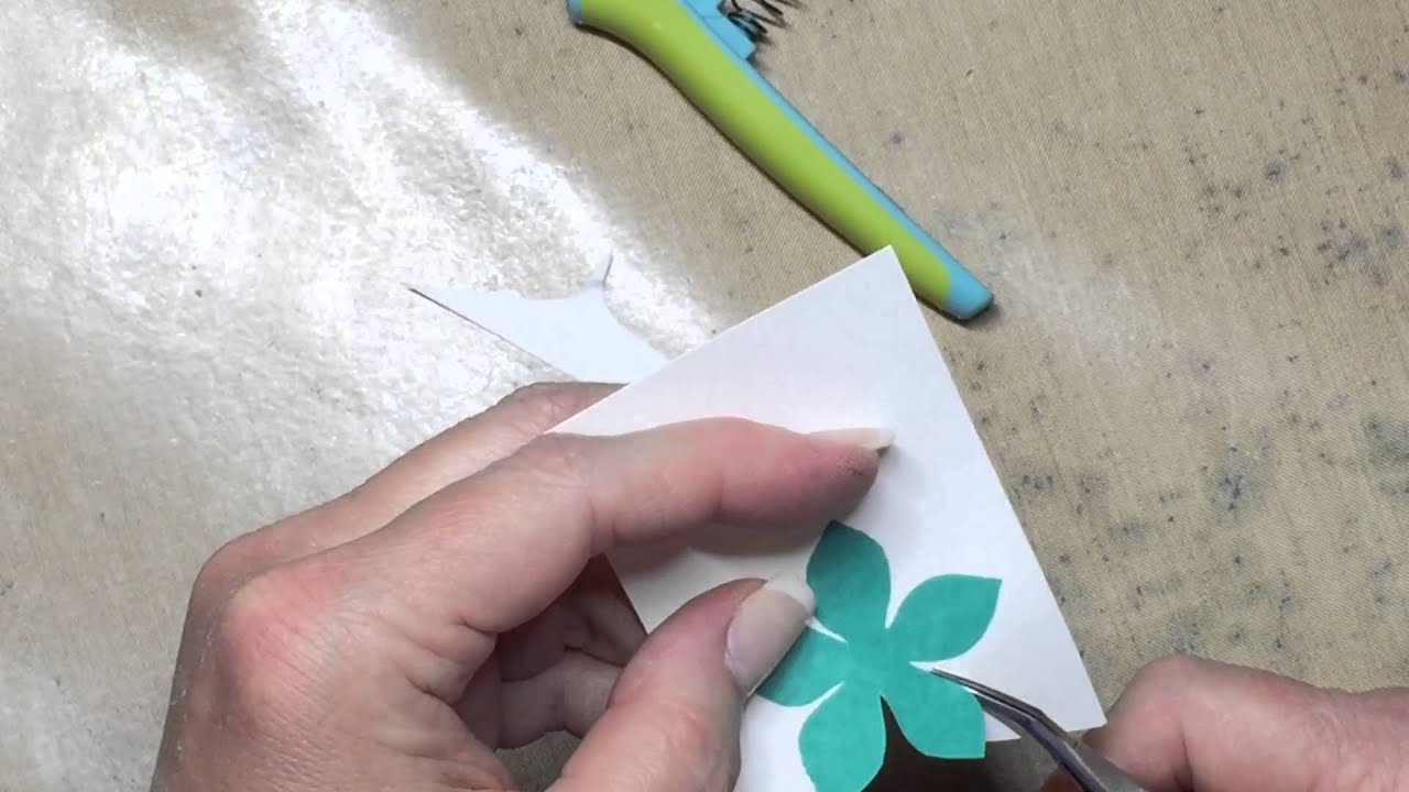 Fussy Cutting Scissors mov - YouTube
