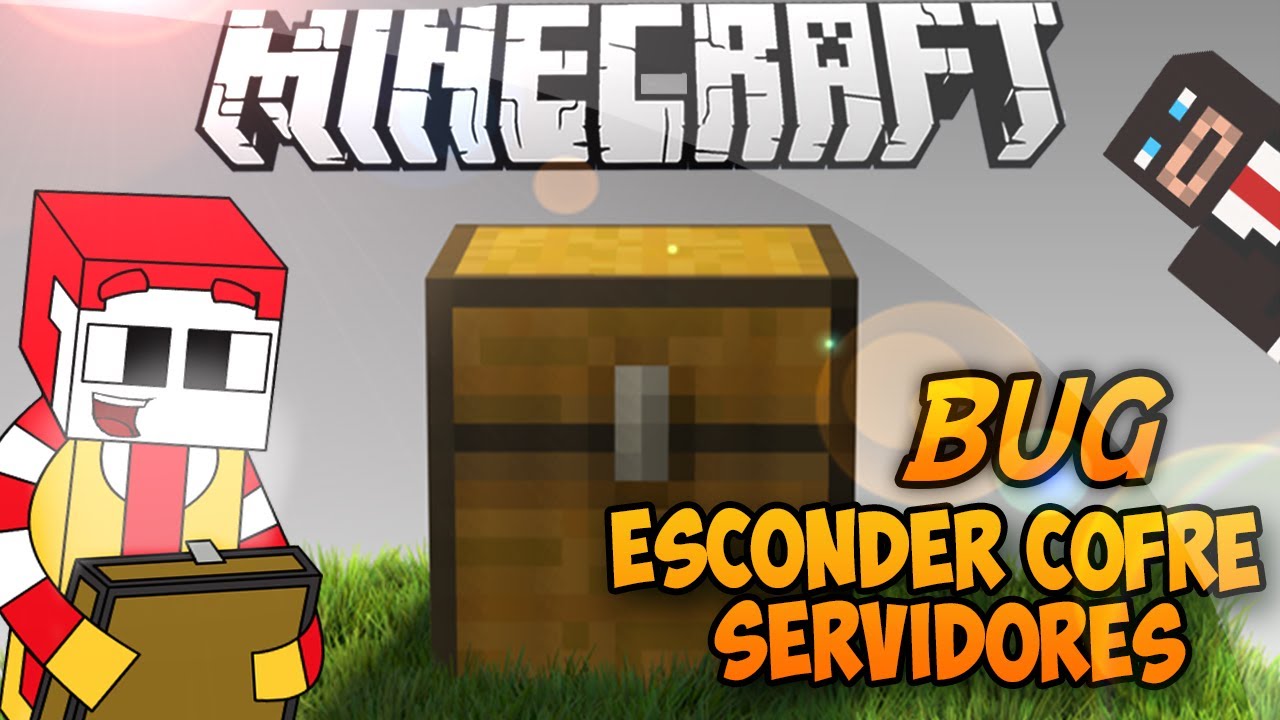Minecraft Palanca Oculta y Esconder Cofre En Servidores - 4 Manera ...
