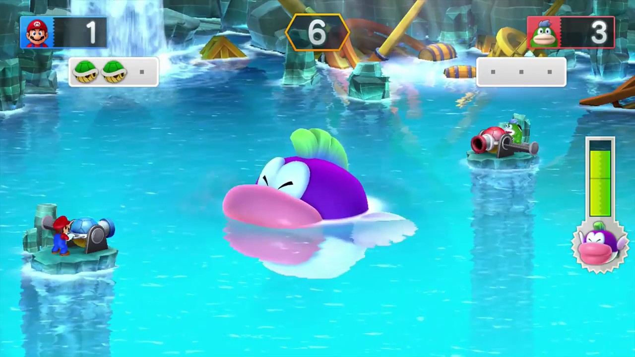 26 Mario Party 10 Mario Party Mode Whimsical Waters 2 Players - YouTube