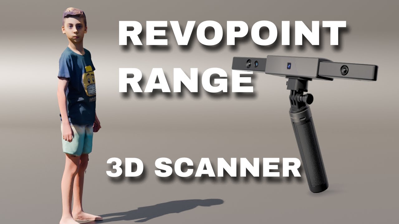 3D Scanning people for Blender using the Revopoint RANGE 3D Scanner ...