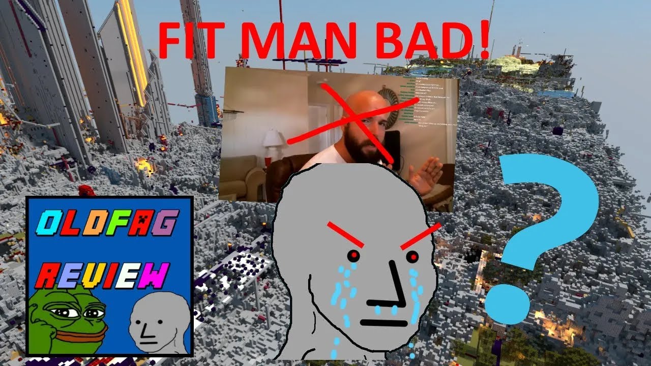Oldfag Review - Fit Man Bad!!! FITMC REDPILL - YouTube