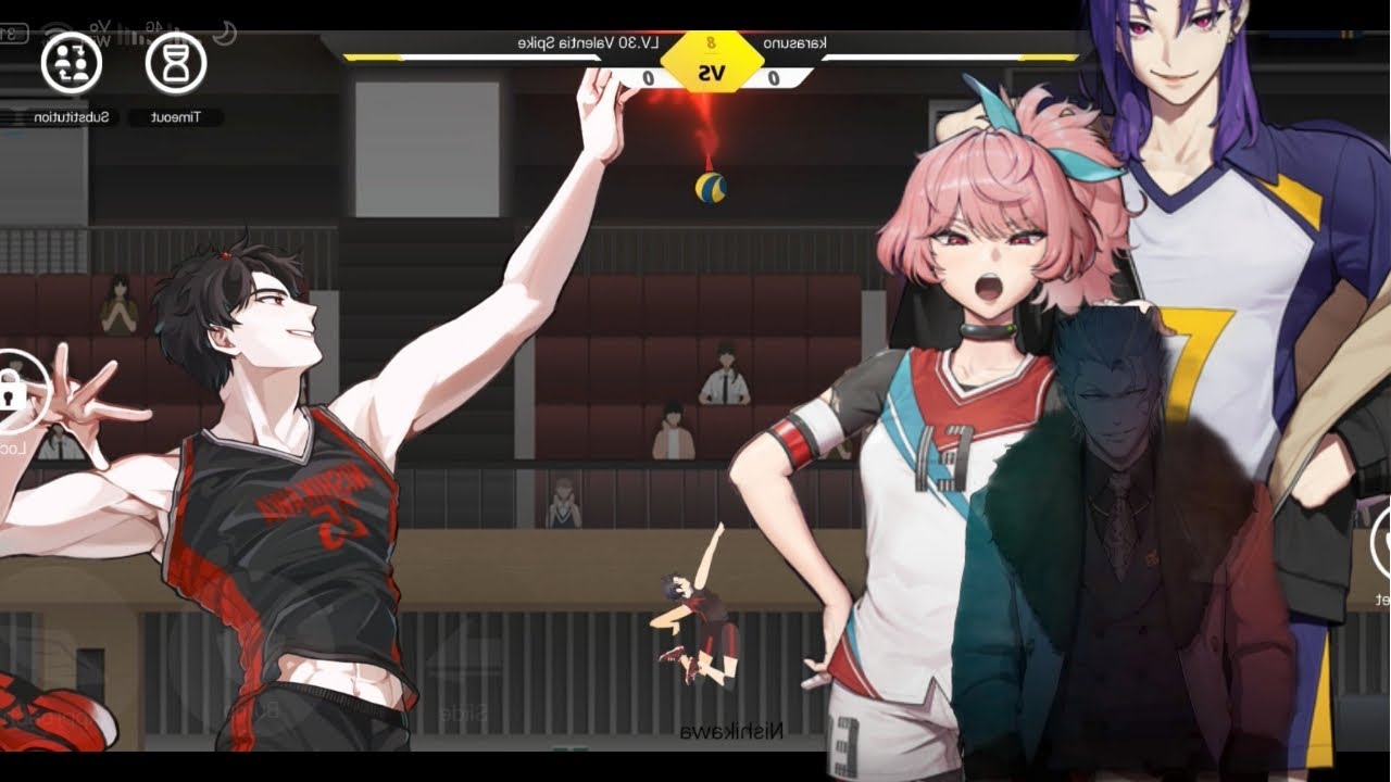 All Phantom League Bosses | The Spike Volleyball Cross - YouTube