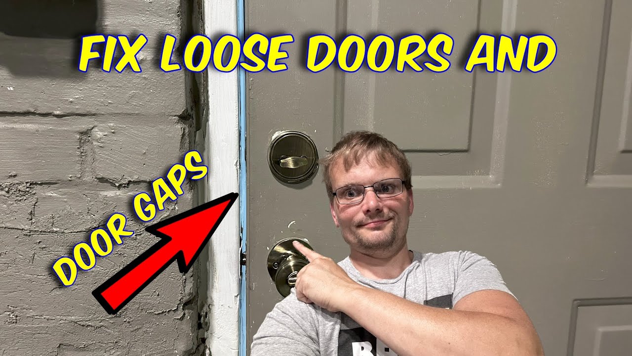 Fix Door Gaps in 30 Seconds | Quick & Easy DIY Solution - YouTube