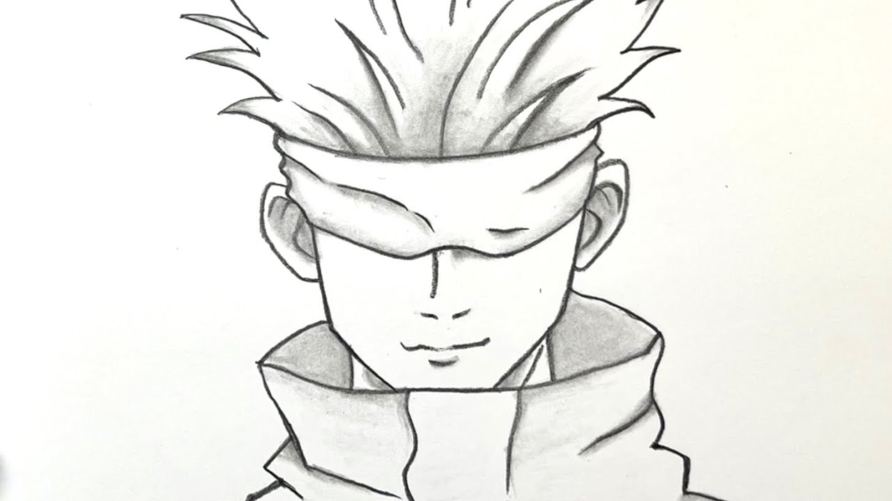 How to Draw Gojo Satoru - YouTube