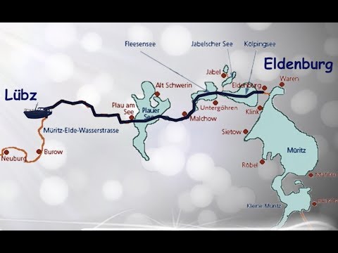 von Eldenburg nach Lübz - durch den Elde-Müritz-Kanal mit dem Boot