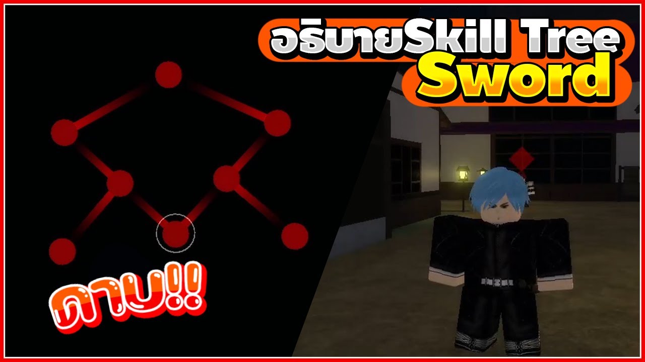 Roblox : Demonfall อธิบาย skill tree ดาบ/kendo!! - YouTube