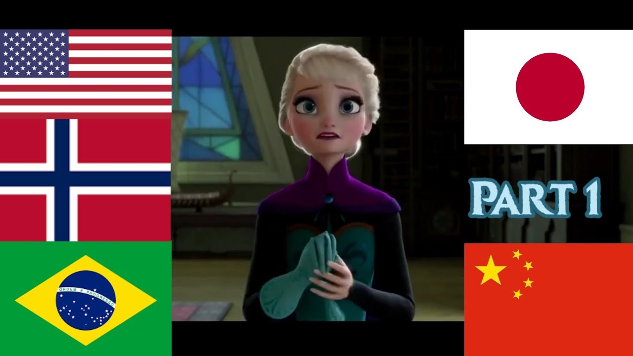 Frozen - For The First Time In Forever In Different Languages (Elsa ...