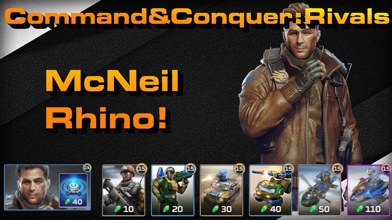 C&C Rivals: McNeil Rhino! - YouTube