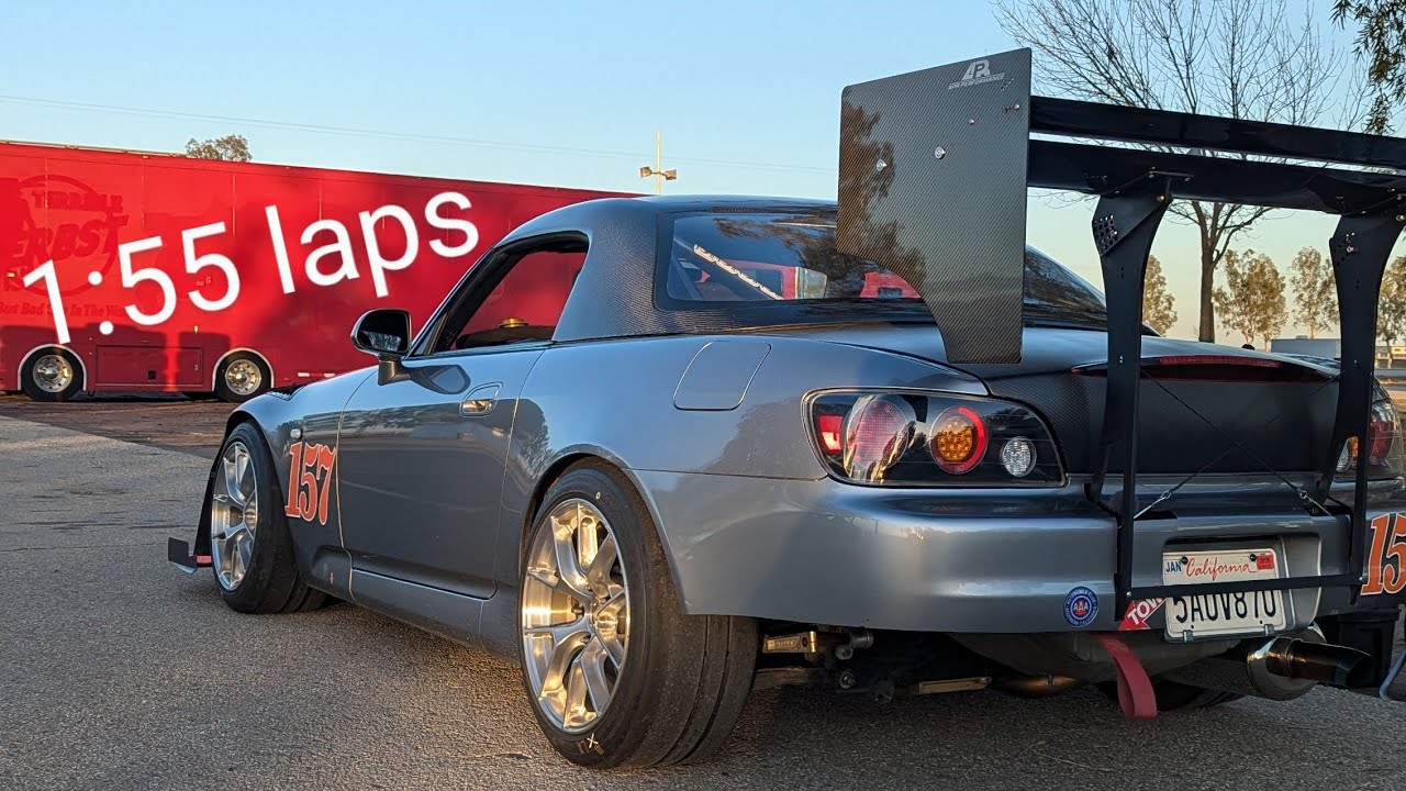 Buttonwillow CW13 1:55 laps - Honda S2000 - Maxxis RC1 - 12/15/24 - YouTube
