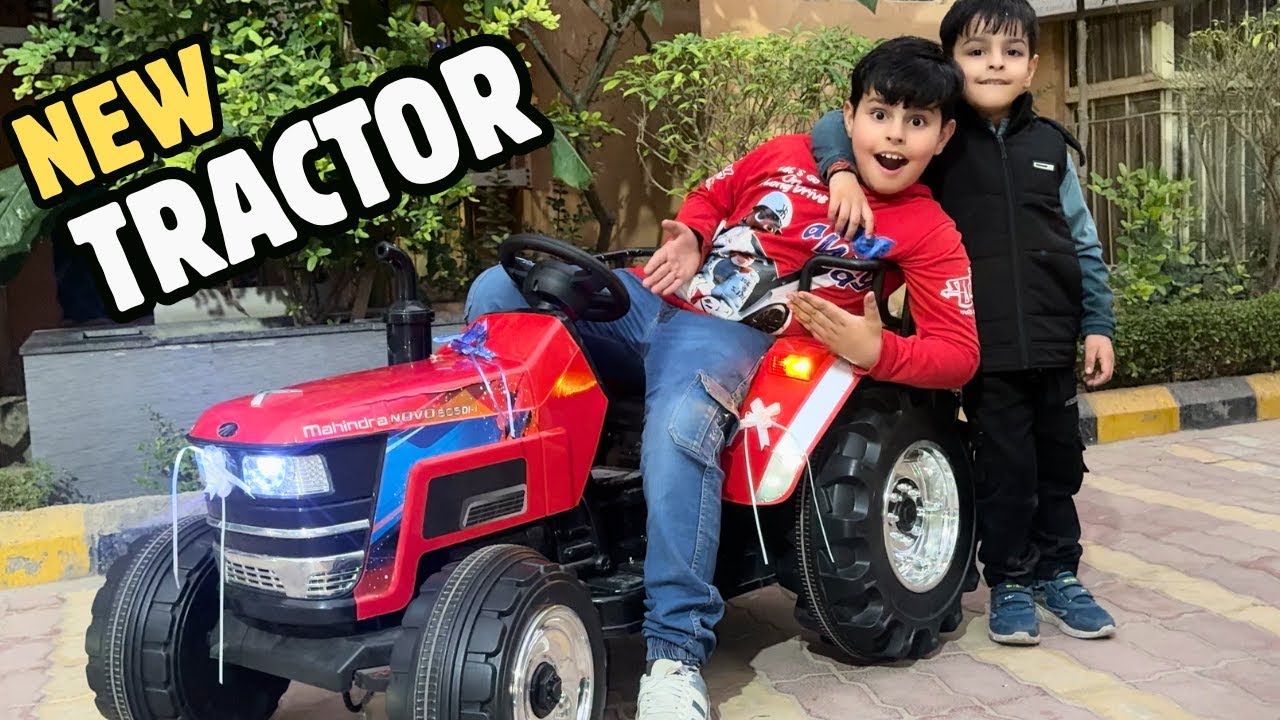 NEW Mahindra Electric Tractor Review ⚡ Full Testing & Power Check ...