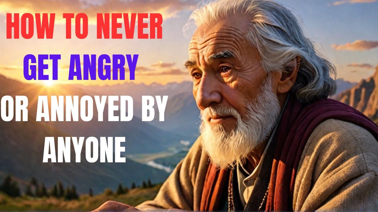 How to Never Get Angry or Annoyed by Anyone - YouTube