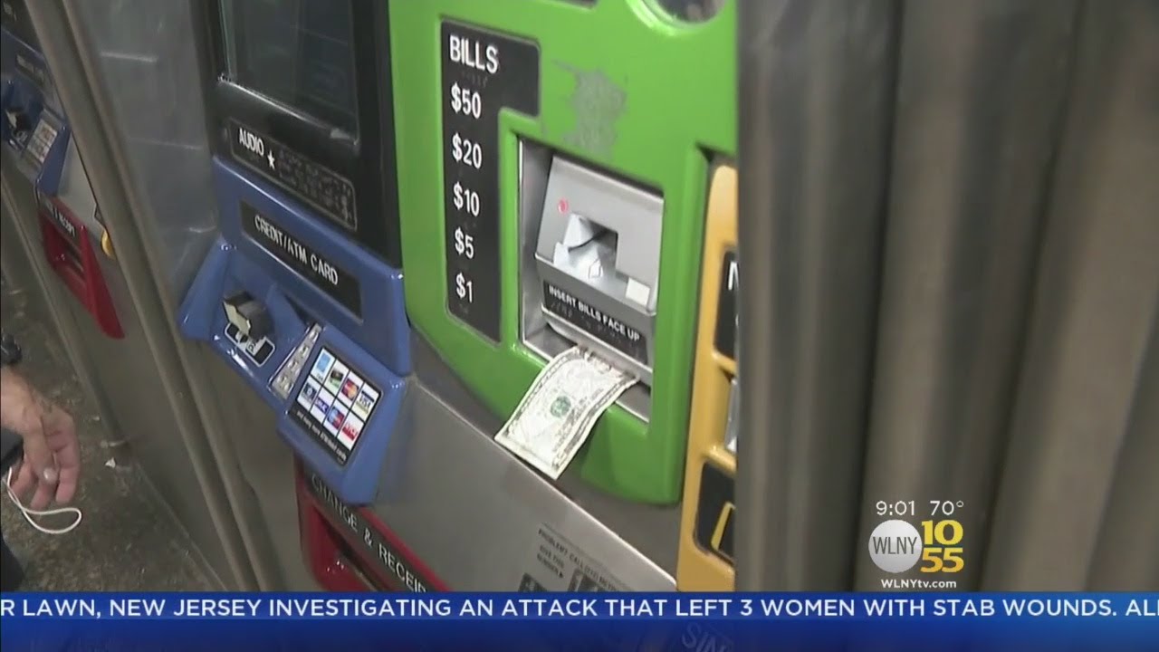 MTA Machines Go 'Cash-Only' - YouTube