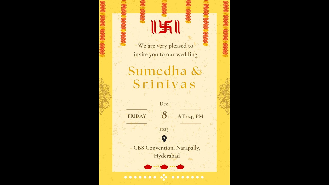 Sumedha Reddy With Srinivas Chakravarthy - YouTube