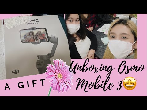 DJI Osmo Mobile 3 Unboxing |A Gift ||Life In Japan 🇯🇵