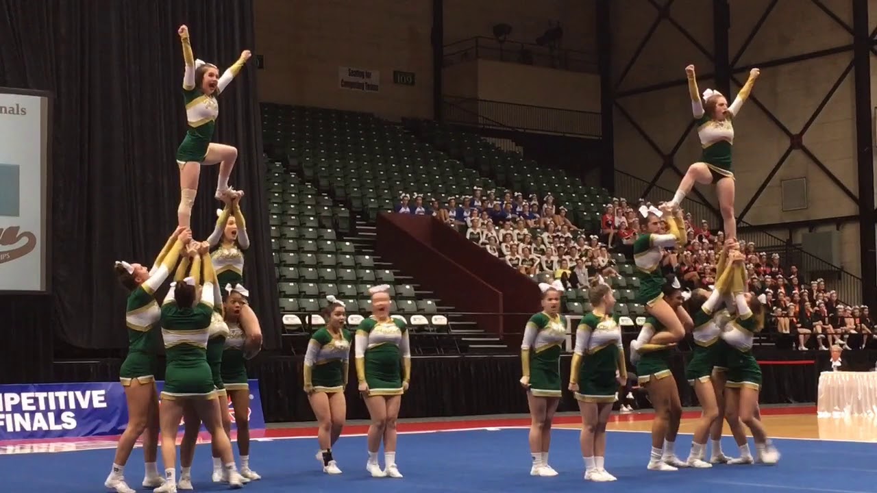Notre Dame Prep’s Round 3 at the 2018 MHSAA competitive cheer state ...