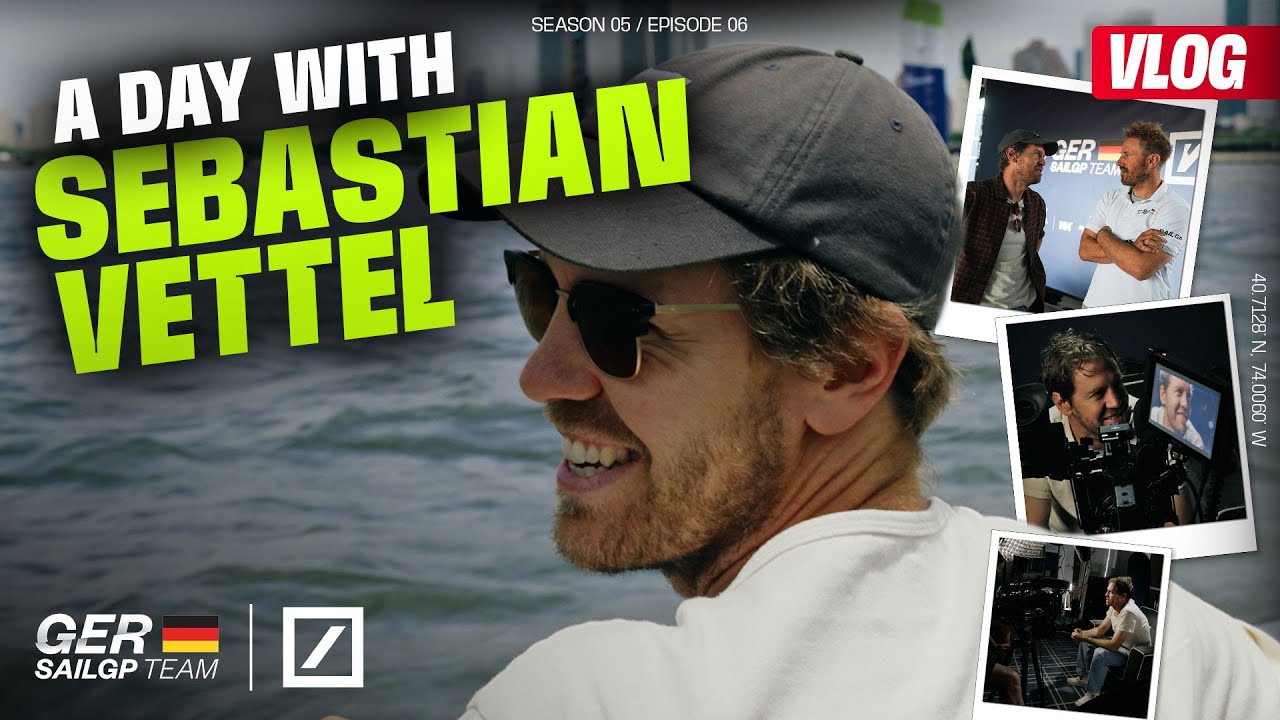 A day with Sebastian Vettel in New York | Germany SailGP Team - YouTube